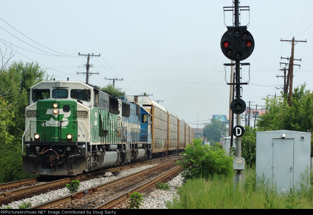 BN 9225 ( CSX Train Q261)